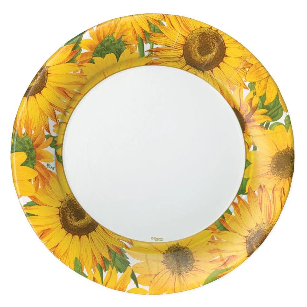DINNER PAPER PLATE SUNFLOWERS – Vermont Kitchen Supply