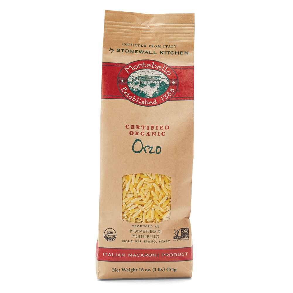 ORGANIC ORZO PASTA – Vermont Kitchen Supply