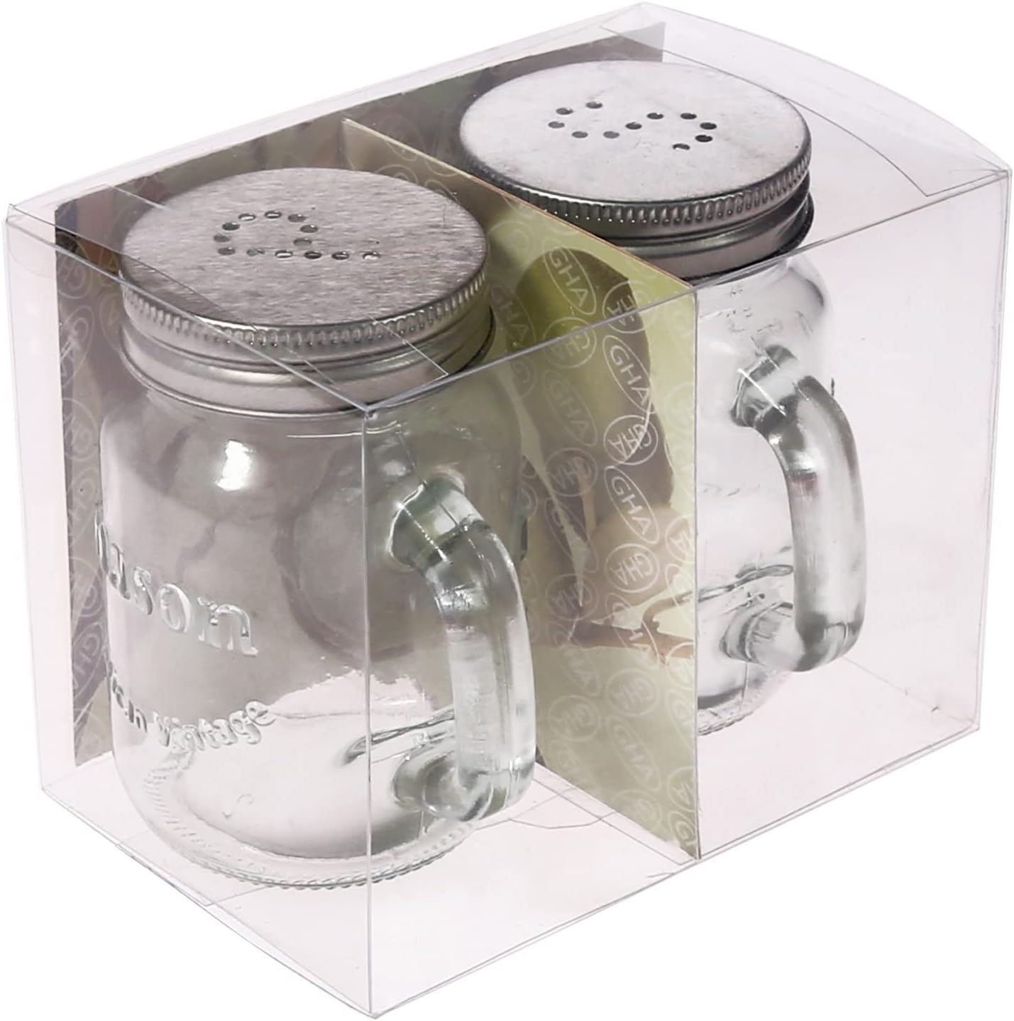 MINI MASON JAR GLASS SALT & PEPPER SET – Vermont Kitchen Supply