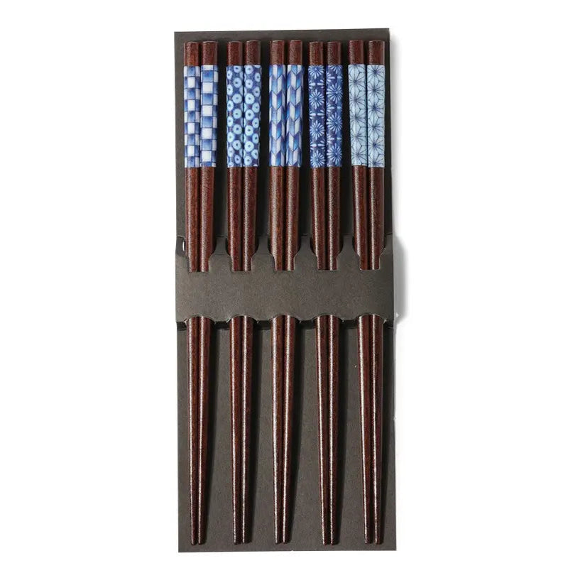CHOP STICKS AIZOME PATTERNS SET OF 5 – Vermont Kitchen Supply
