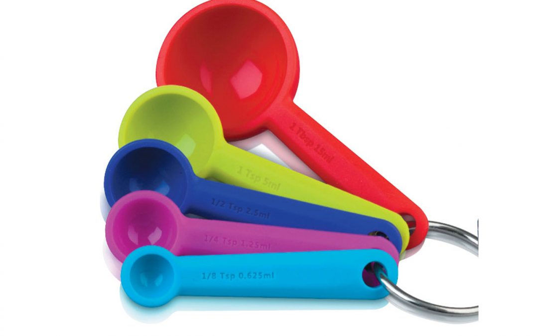 SILICONE MEASURING SPOON SET – Vermont Kitchen Supply