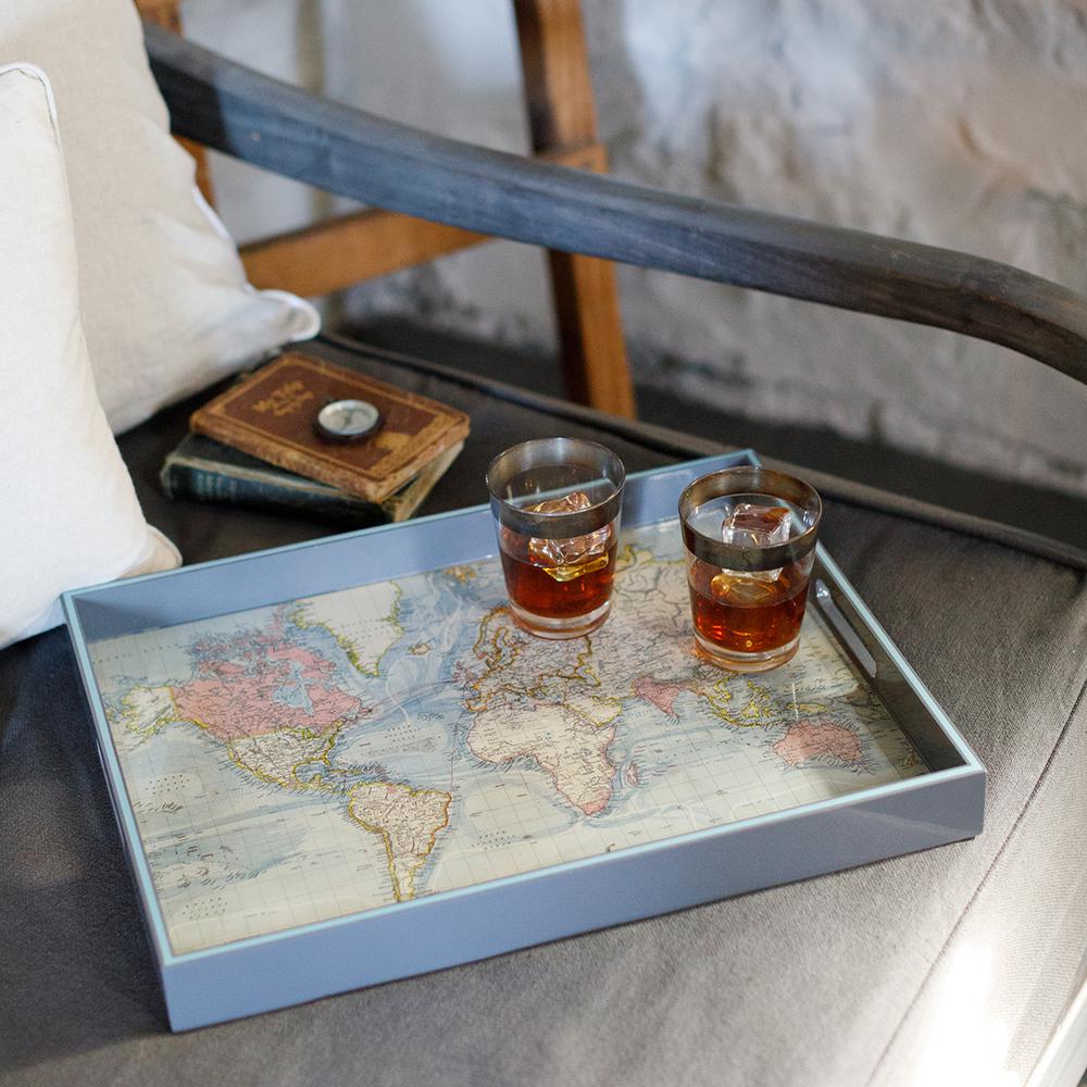 TRAY WORLD MAP – Vermont Kitchen Supply