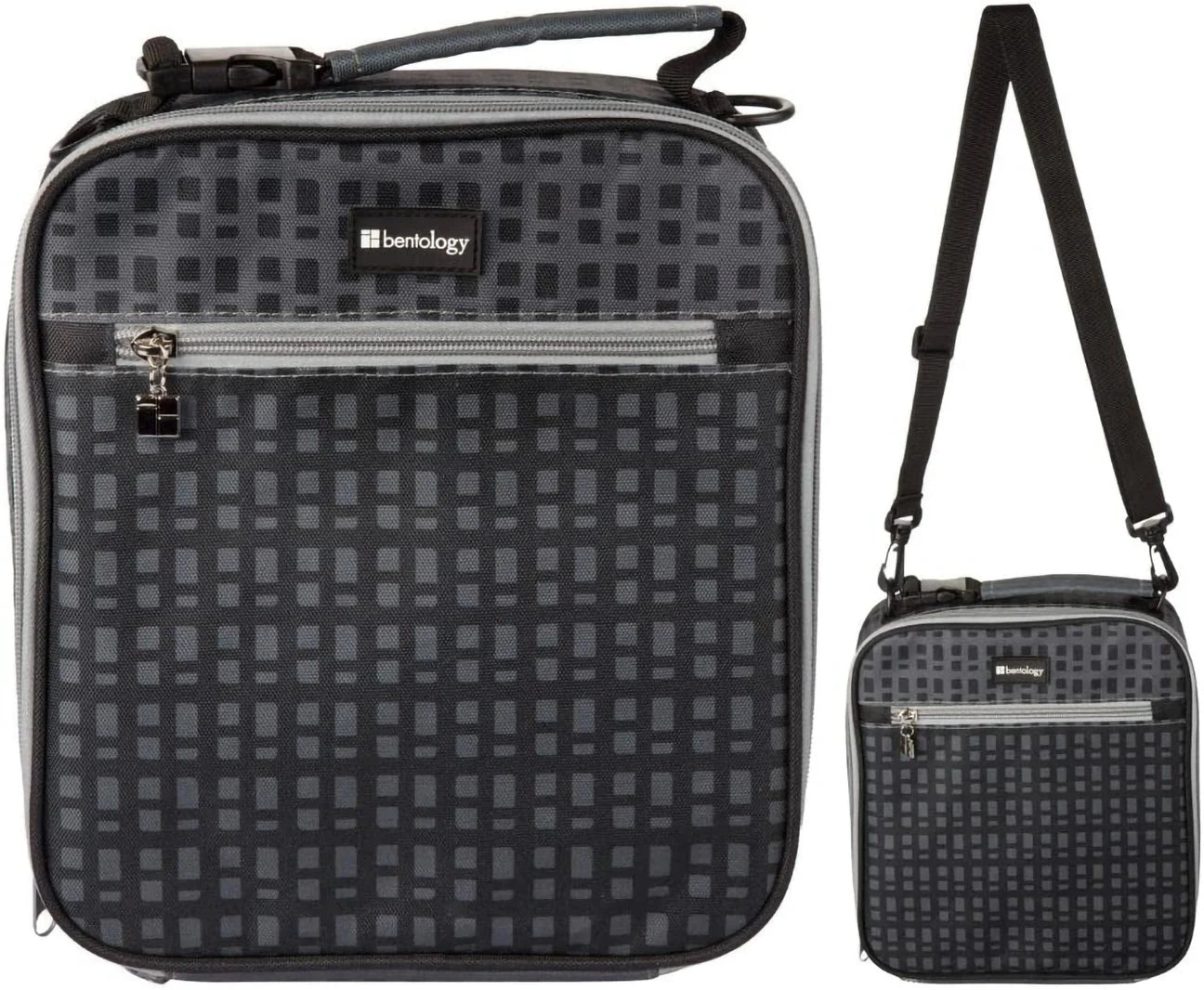 CONVERTIBLE 3 IN 1 LUNCH BAG-BLACK CHECKERS – Vermont Kitchen Supply